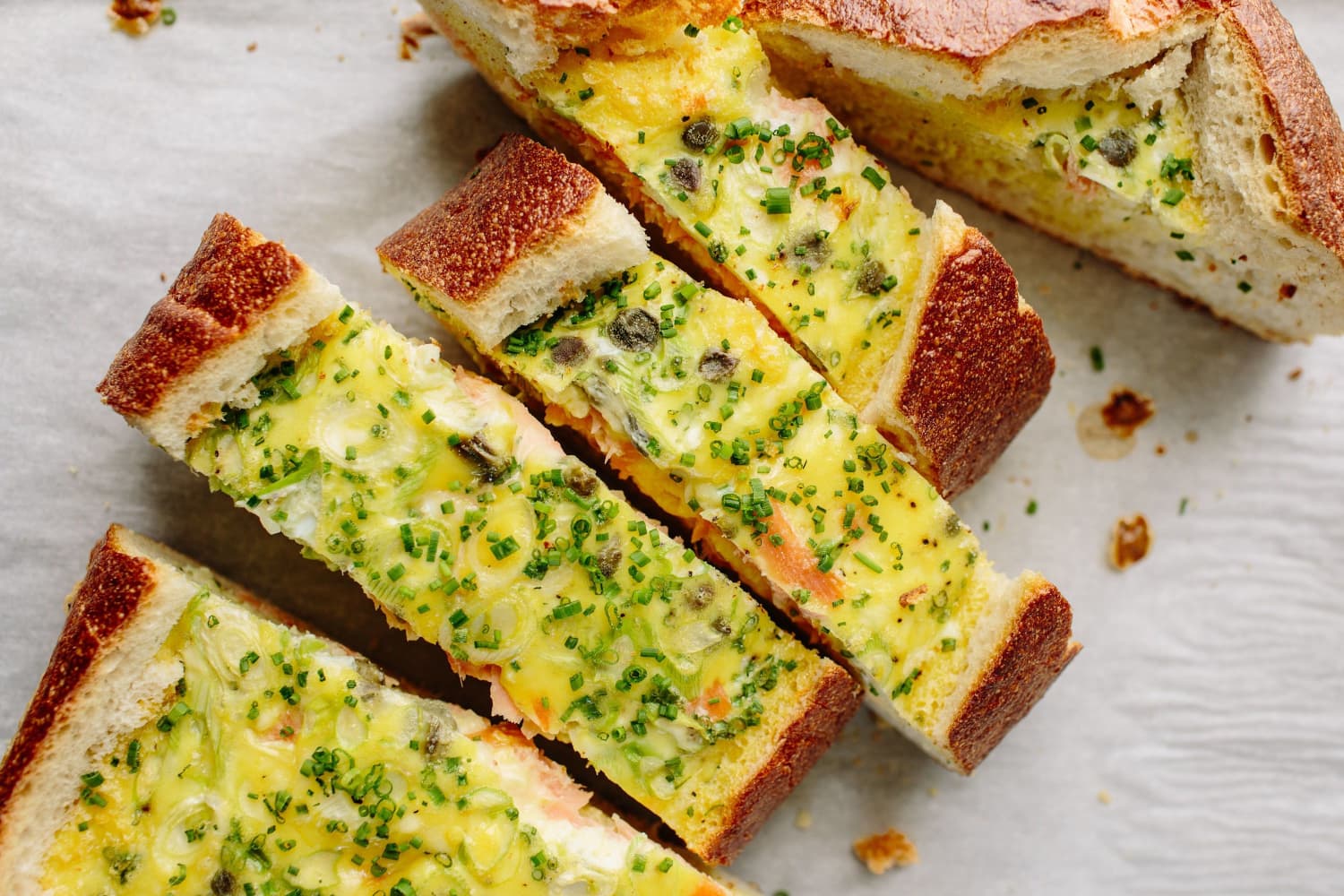 "Breakfast Stuffed Bread" Is the Most Brilliant Way to Serve Eggs on ...