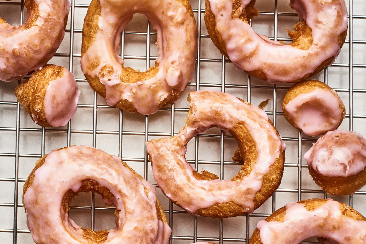 30-Minute Puff Pastry Glazed Doughnuts | The Kitchn