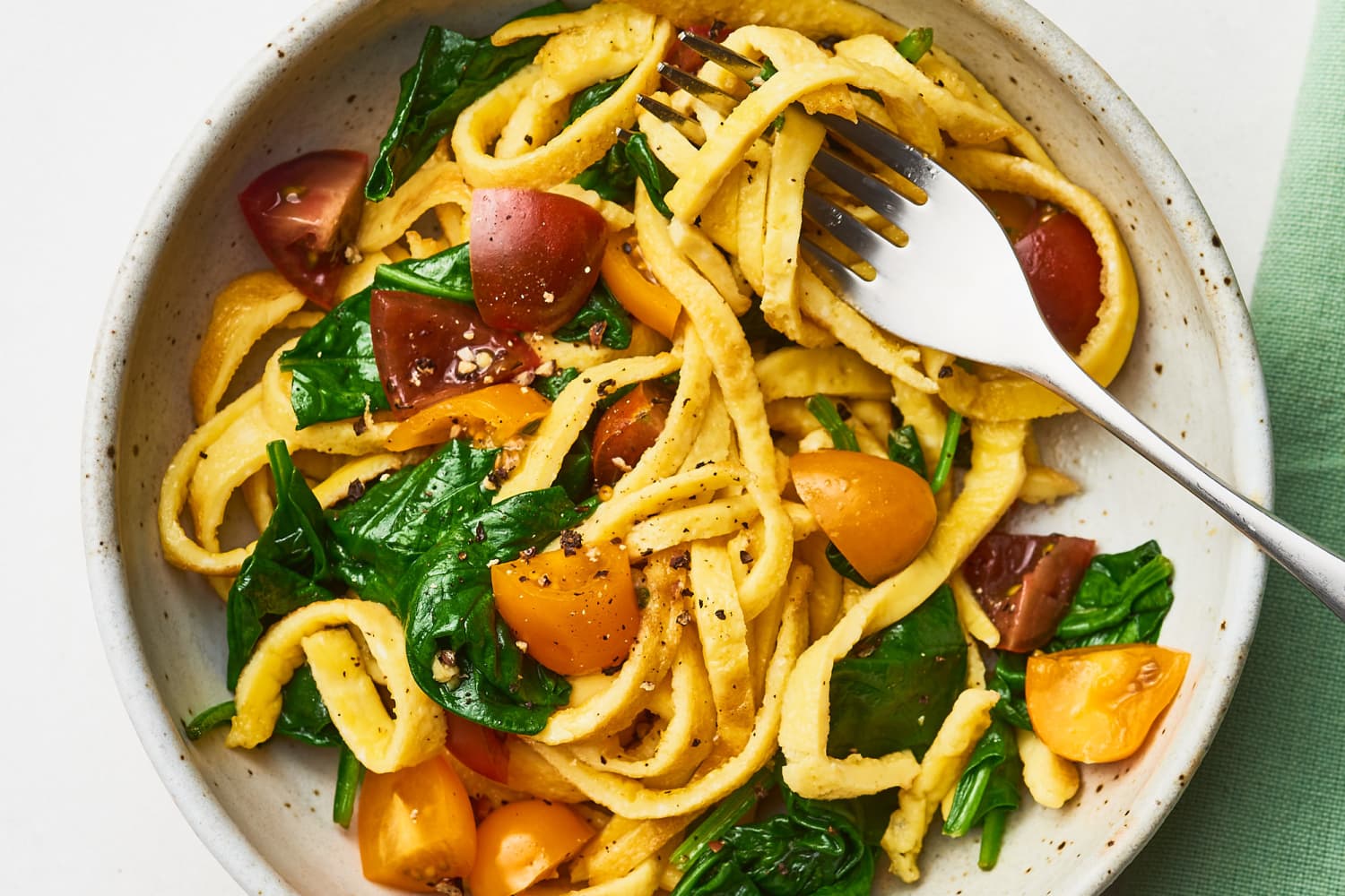 How to Make Egg Ribbons | Cubby