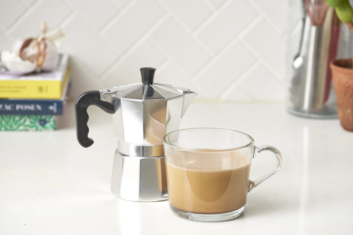 Add Milk to Your Coffee Cup Before Adding Coffee | The Kitchn