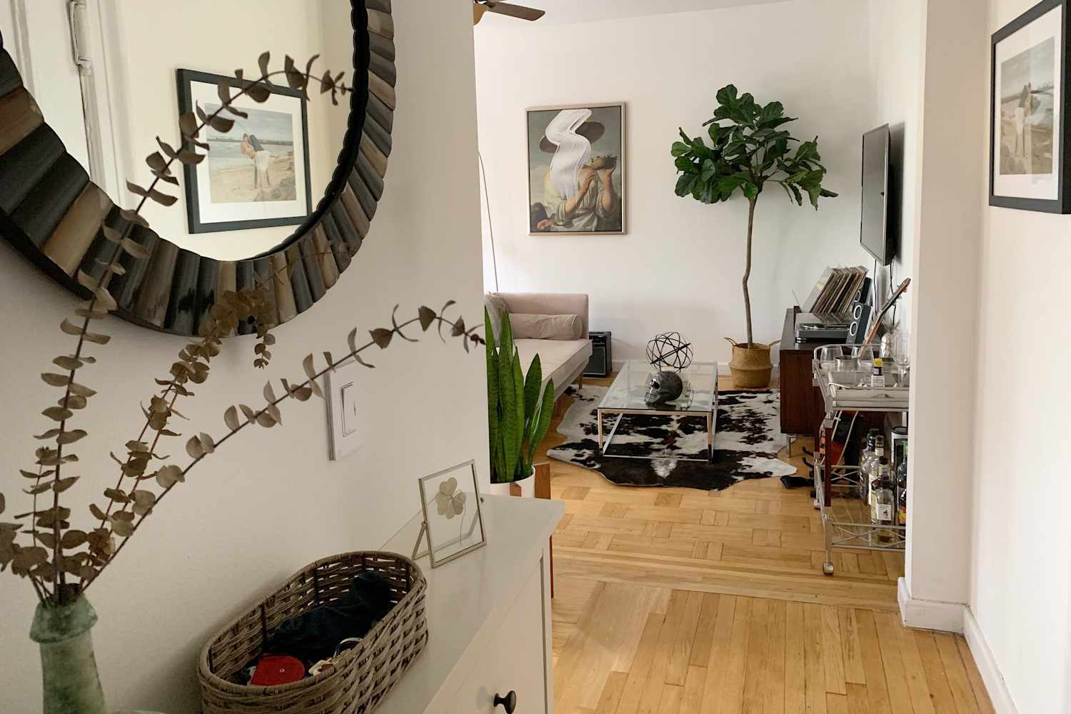 This Shoe Cabinet Transformed My Narrow Entryway | Apartment Therapy