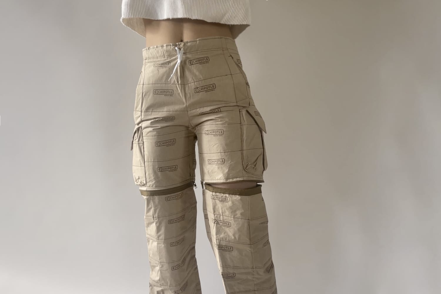 Chipotle Is Entering the Fashion Game with Cargo Napkin Pants | The Kitchn