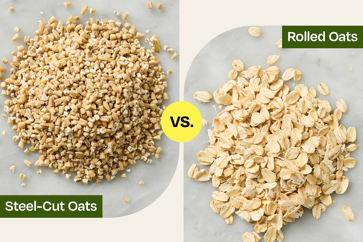 difference between oats and wheat