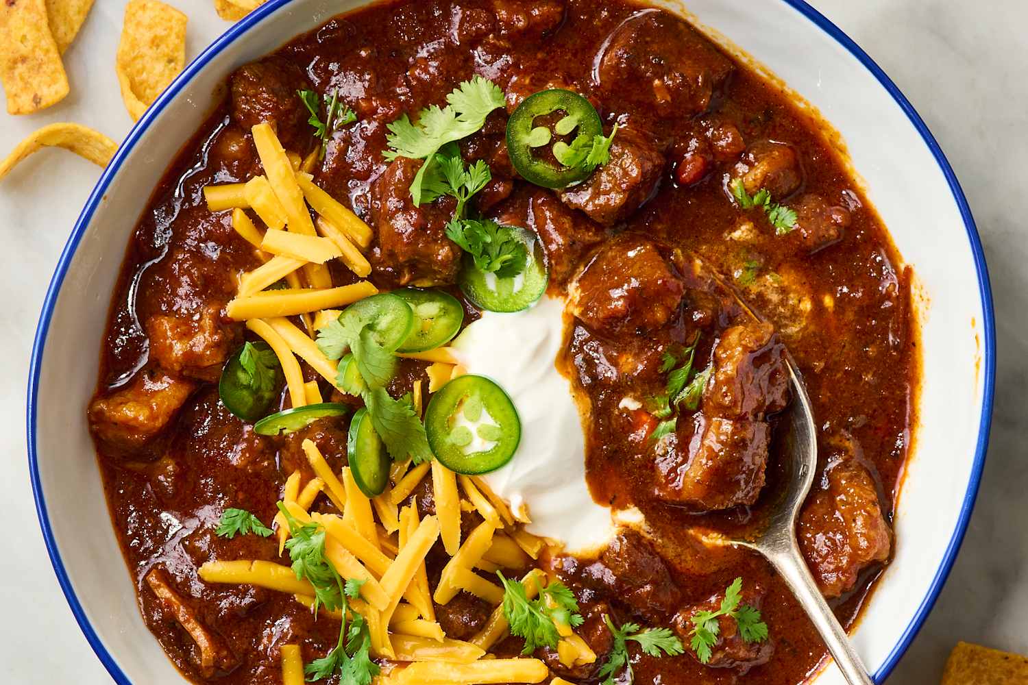 beef brisket and black bean chilli