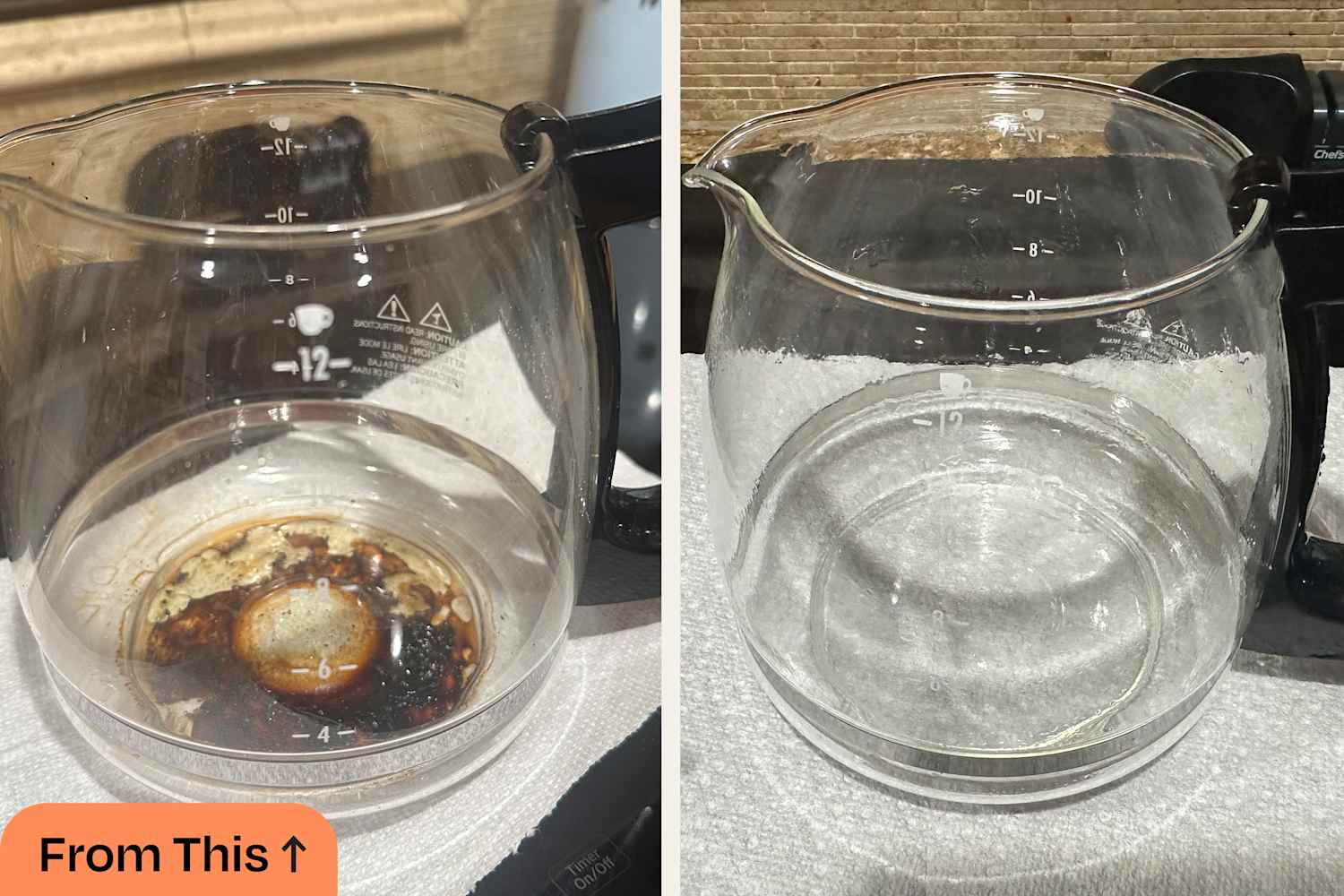 How to Clean a Coffee Pot (We Tested 5 Popular Methods!) | The Kitchn