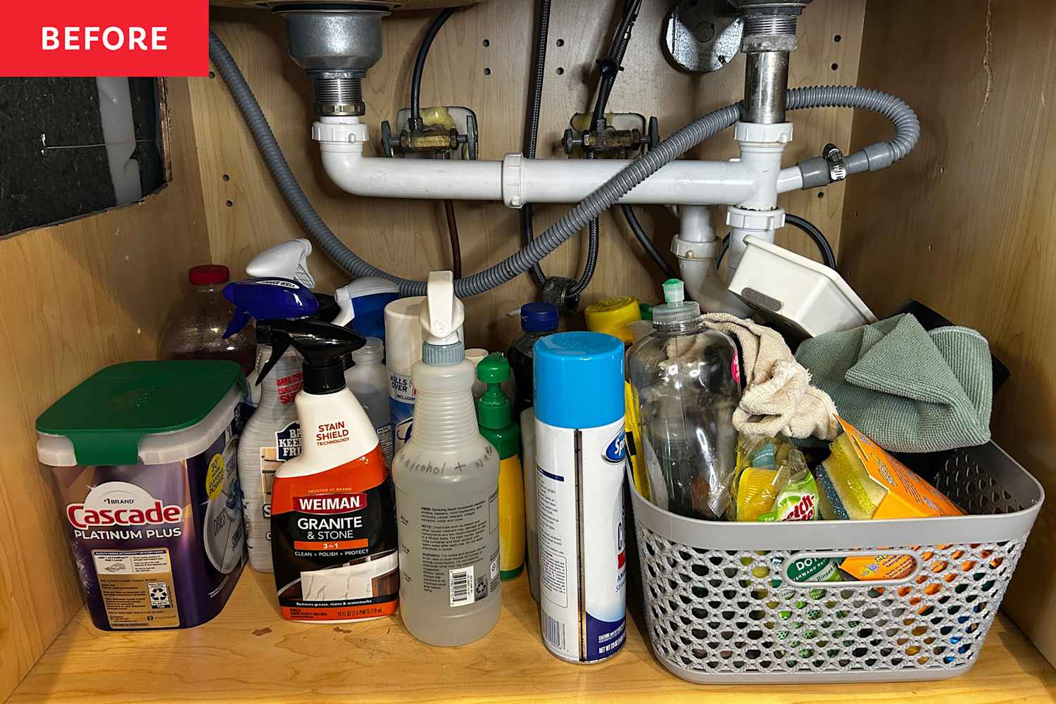My Mom's "Ingenious" Under-Sink Hack Is So Smart, I Had to Steal It ...