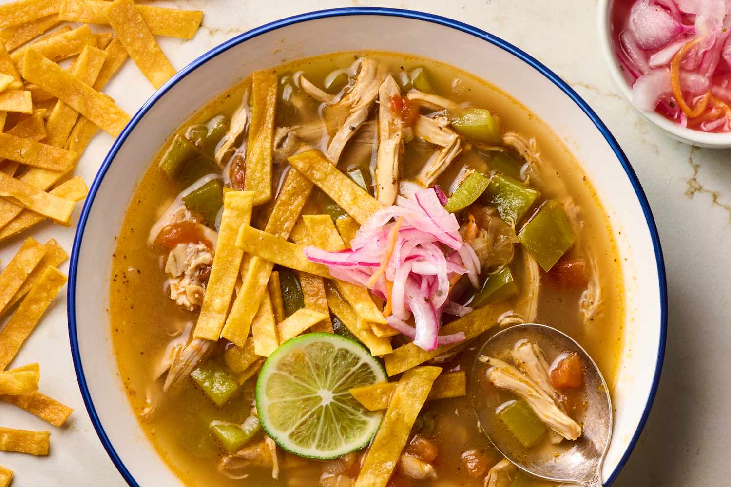 Sopa De Tortilla Mexicana