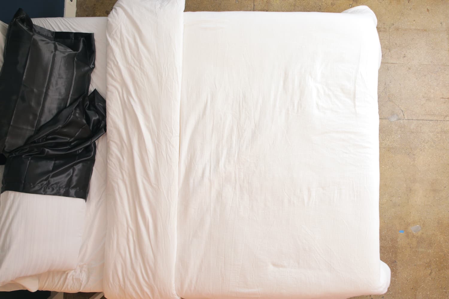 Before and After: How to Style an Incredibly Cozy Bed for Just $32 ...