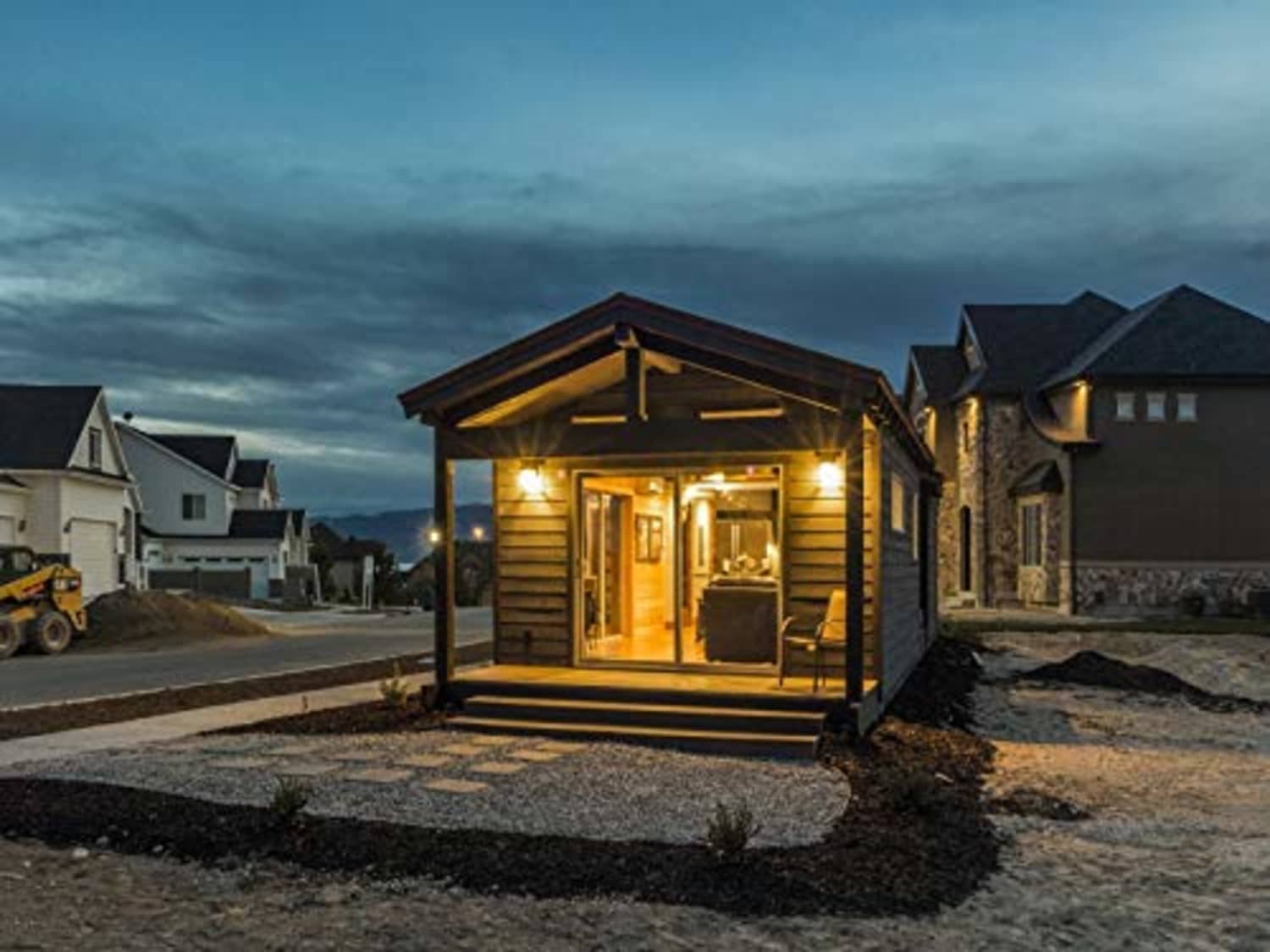 Amazon Prefab Cabin Loft Sleeps Seven | Apartment Therapy