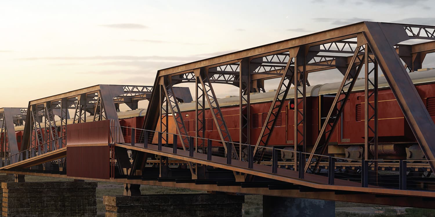 All Aboard This “Train Lodge” That Sits Atop An Old Railway Bridge in ...