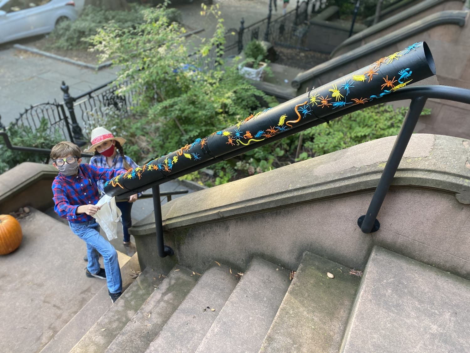 How to Make an Easy Candy Chute for Halloween | Cubby