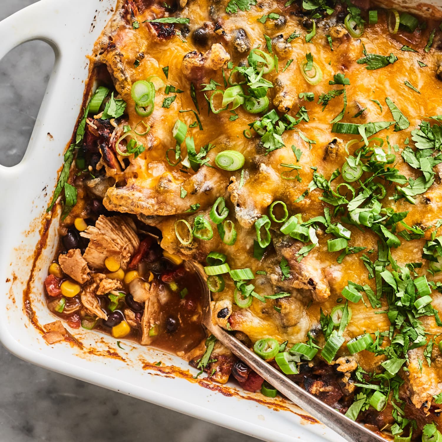 Cheesy Southwestern Chicken Casserole | Kitchn