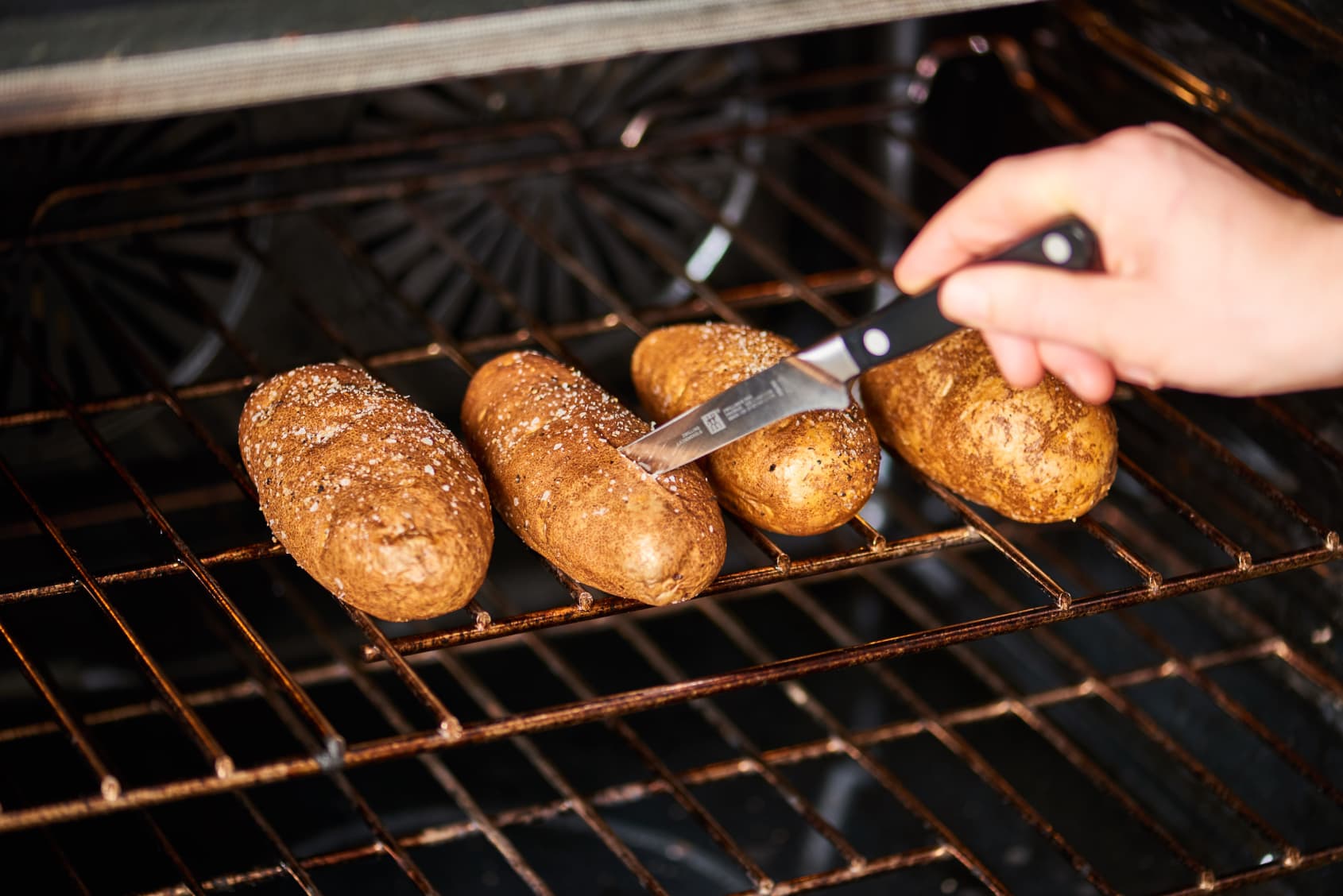 how to boil potatoes in otg