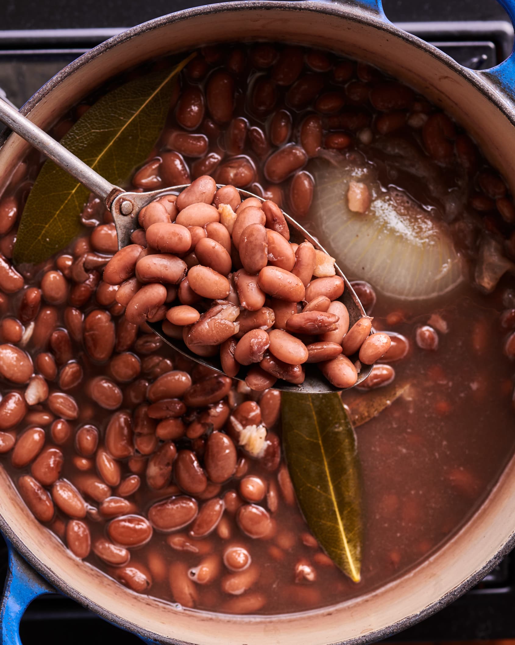 how to cook beans leaves