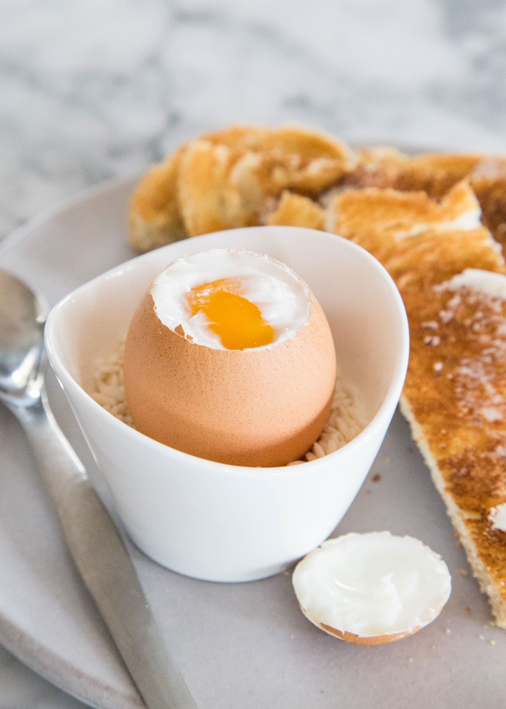 Making soft boiled eggs store