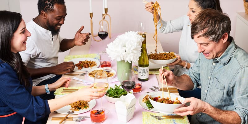 prepare dinner party