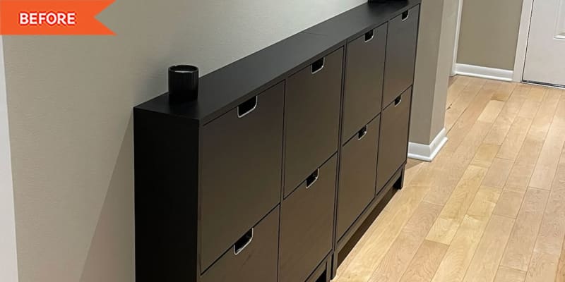 sideboard ikea black