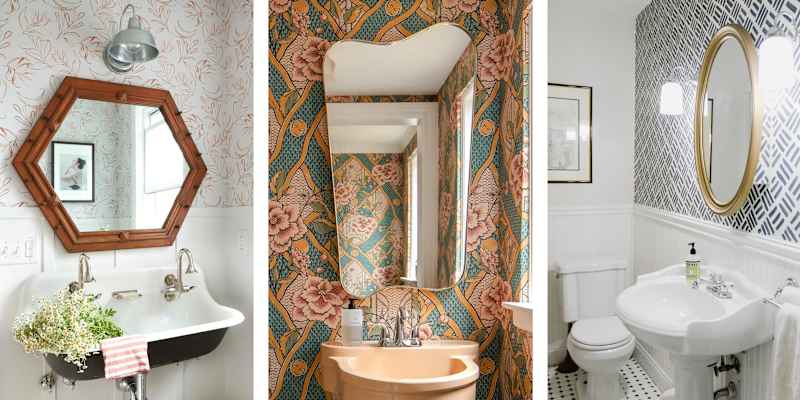 simple half bathroom ideas