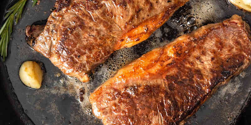 how to cook new york strip steak on electric skillet
