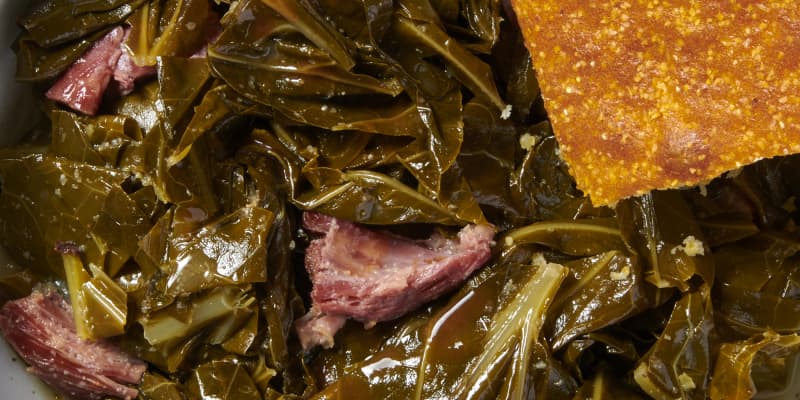 how to cook kale with smoked turkey