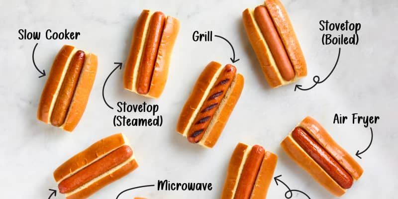 how to cook john morrell hot dogs