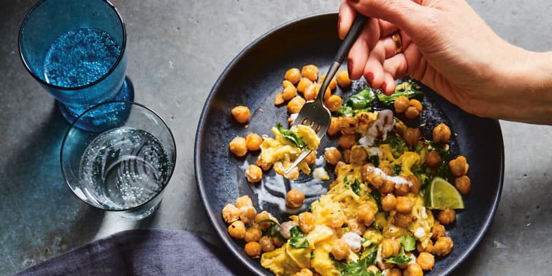 how to make chickpea eggs