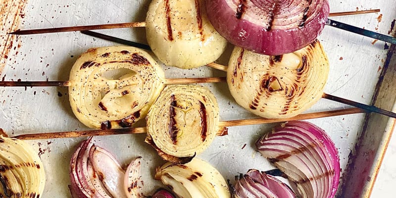 how to cook onion on grill