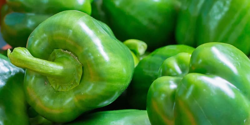 cut green pepper hack