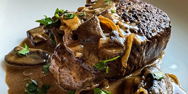 how to cook steak diane video