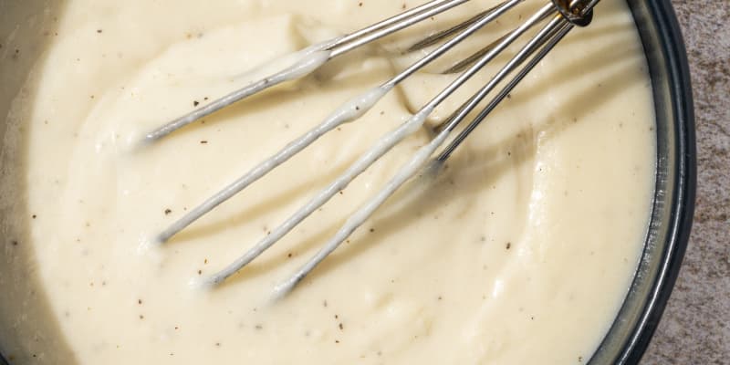 how to prepare white gravy