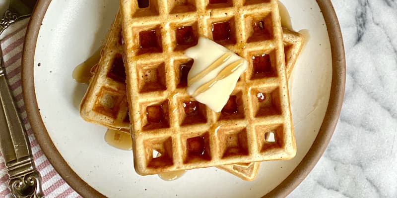 cinnamon waffles