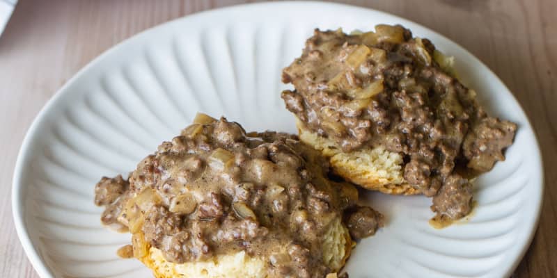 how to cook hamburger with gravy