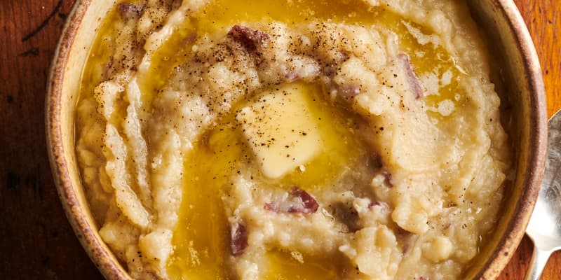 how to cook mashed red potatoes