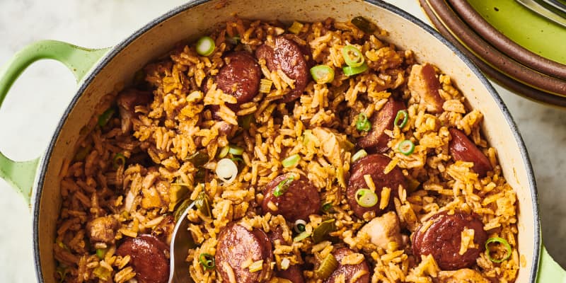how to cook brown rice jambalaya