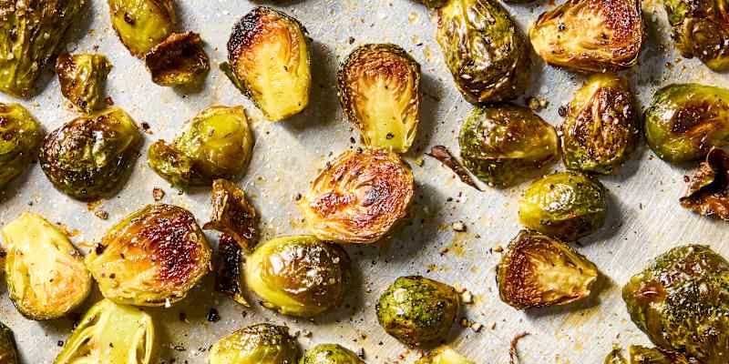 how to boil then bake brussel sprouts