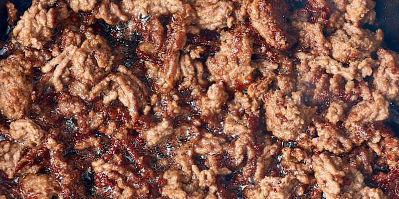 how to make ground beef less spicy