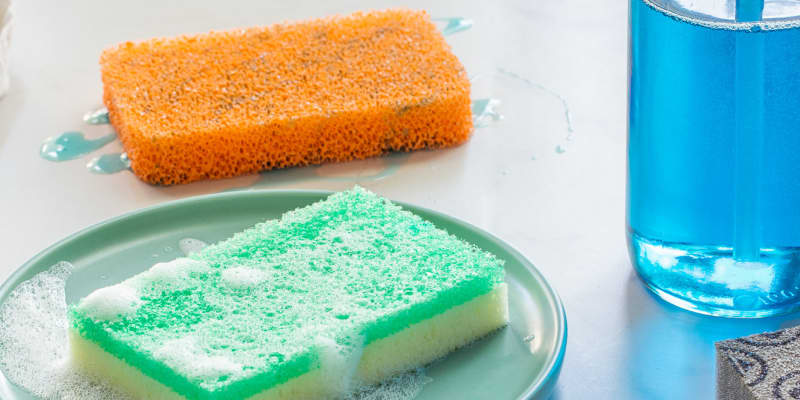 This Is the Best Kitchen Sponge Even After a Week of Scrubbing The Kitchn