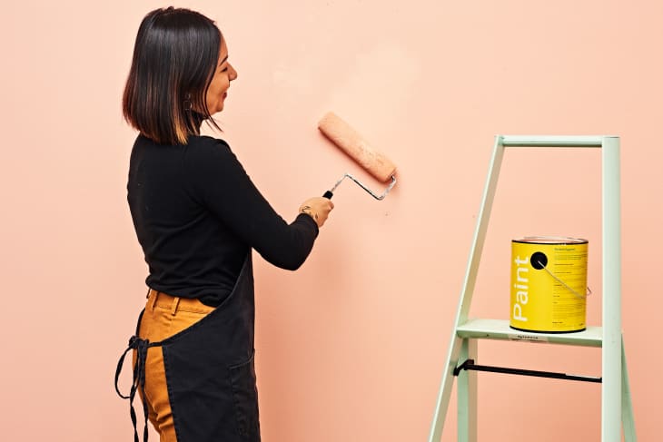 Paint Roller Tips - Easy Painting Hacks | The Kitchn