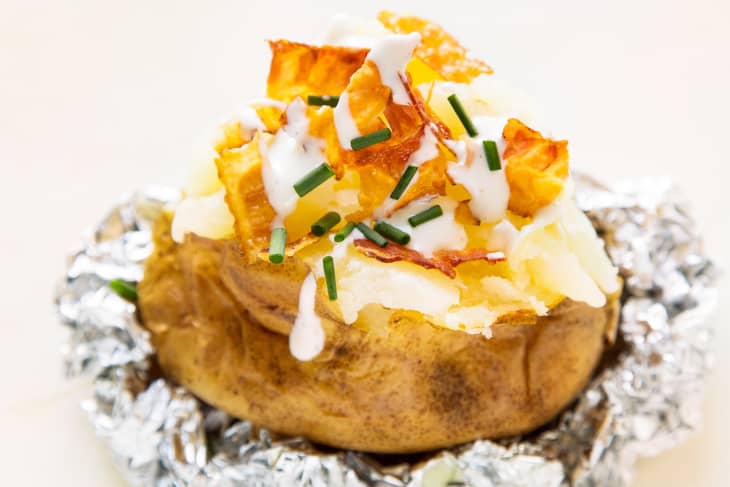 Bacon-Ranch Loaded Baked Potato | The Kitchn