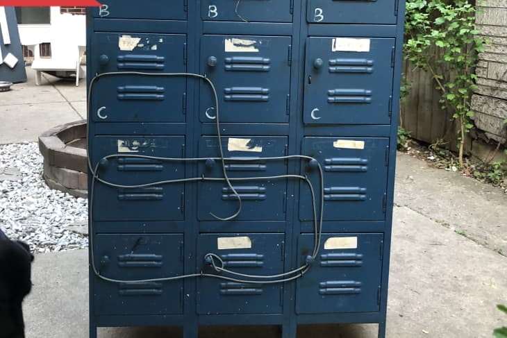 Before and After: These Old School Lockers Made Amazing Bathroom ...