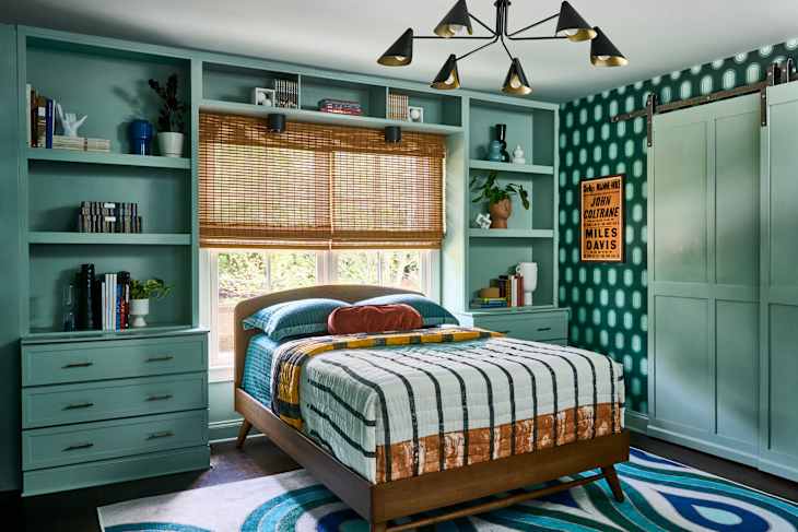 multi coloured rooms