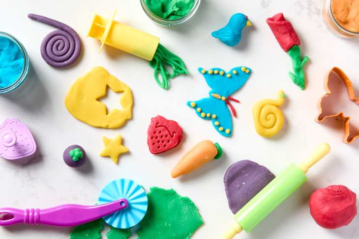 The Best Homemade Playdough Recipe You Can Bake | Cubby