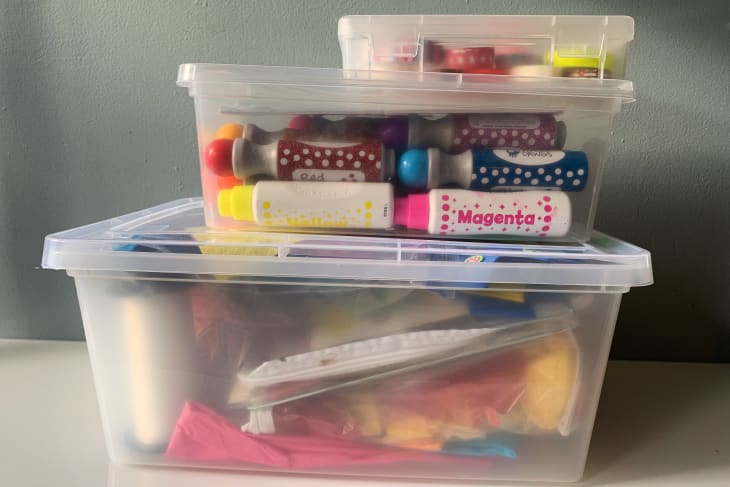 Art Supply Storage Containers