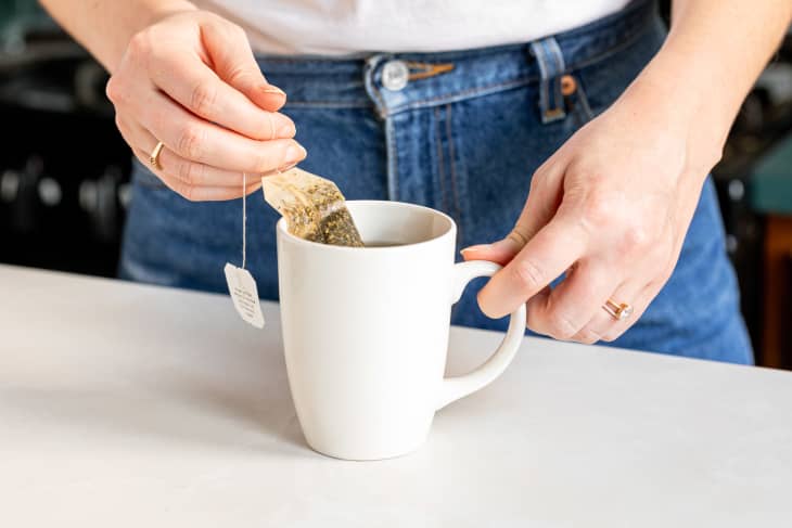 Use a Tea Bag To Wash Dishes | The Kitchn