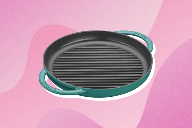 Staub Cast-Iron 10-inch Stovetop Grill Sale: Best Stovetop Indoor Grill ...