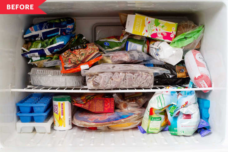 Freezer Organizing Makeover with Dollar Store Finds | The Kitchn