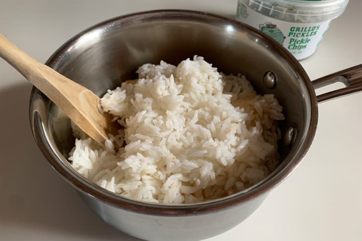 I Cooked Rice in Pickle Juice and It's Bizarrely So Good | The Kitchn