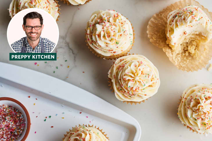 I Tried Preppy Kitchen's Vanilla Cupcake Recipe | The Kitchn