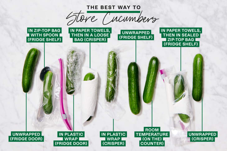 How to Store Cucumbers So They Last for Weeks | Cubby