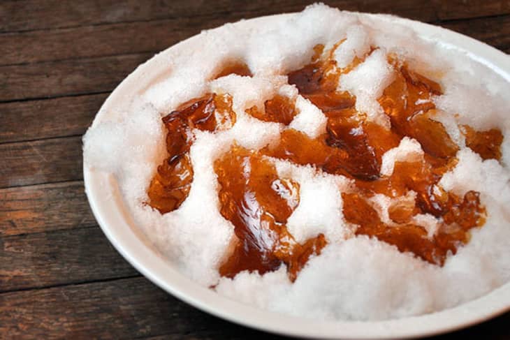 Snow Day Treat: How To Make Maple Syrup Taffy | The Kitchn